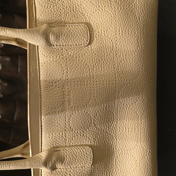 kate spade | Bags | Kate Spade Beige Leather Handbag | Poshmark